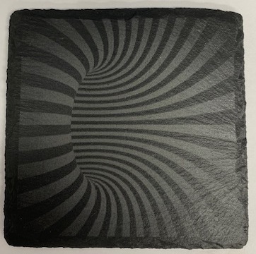Bend Illusion Slate Coaster – Slate Coasters